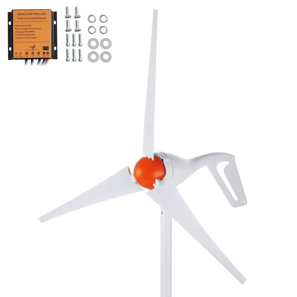 SVOPES 500 W 12 V Wind Turbine Generator Kit, 3-Blade Power Generator ...
