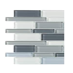 Jeffrey Court Take Home Tile Sample - New Moon Blue 4.5 in. x 4.5 in ...