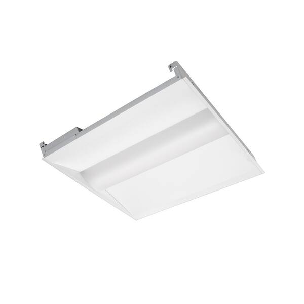 RUN BISON 2 ft. x 2 ft. 5000 Lumens White Integrated LED Emergency ...