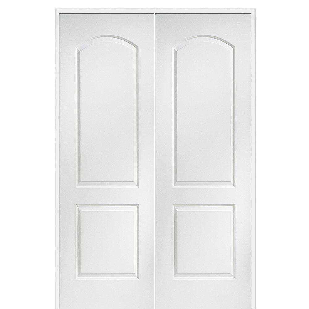 MMI Door 60 in. x 96 in. Smooth Caiman Both Active Solid Core Primed ...