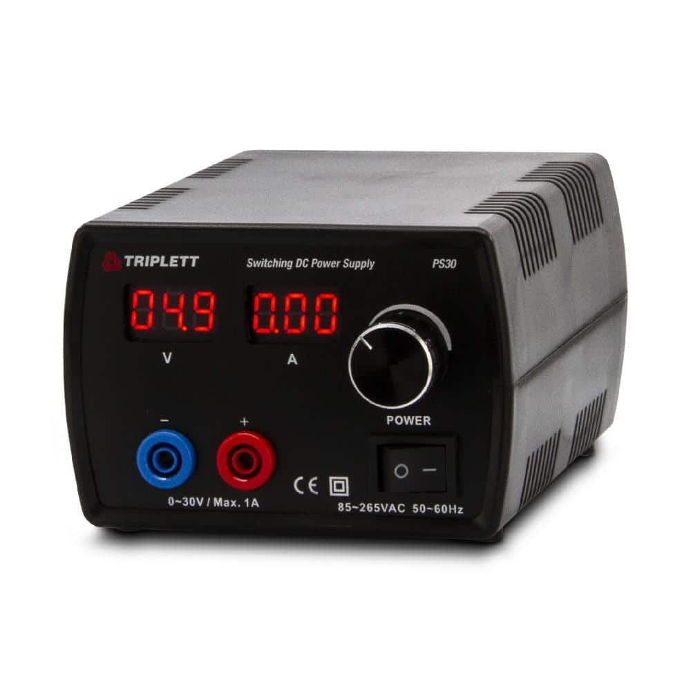 TRIPLETT Low Power Switching 30V DC Power Supply PS30 - The Home Depot