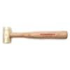 GEARWRENCH 1 lb. Brass Hammer with Hickory Handle 81-111G - The Home Depot