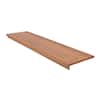 Stairtek 0.625 in. x 11.5 in. x 42 in. Unfinished Brazilian Cherry ...