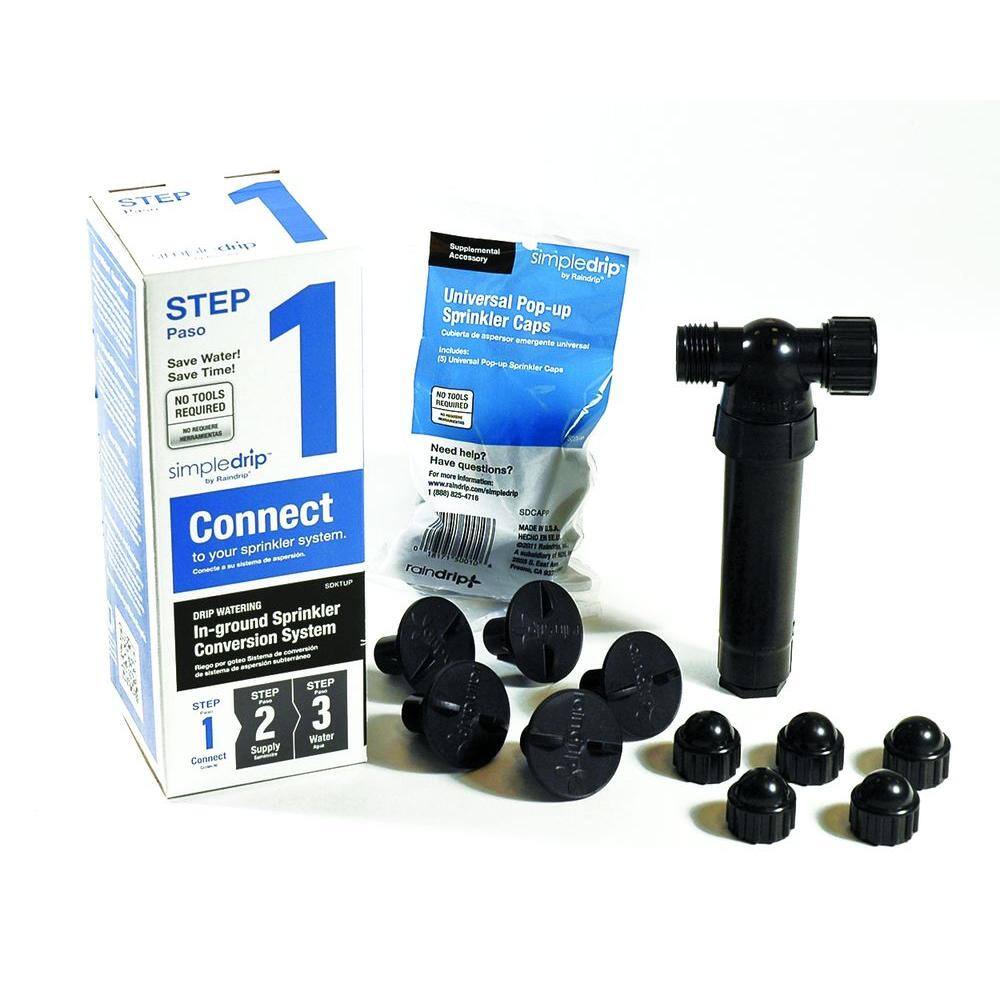 raindrip Drip Watering In-Ground Sprinkler Conversion Kit SDKTUP - The ...