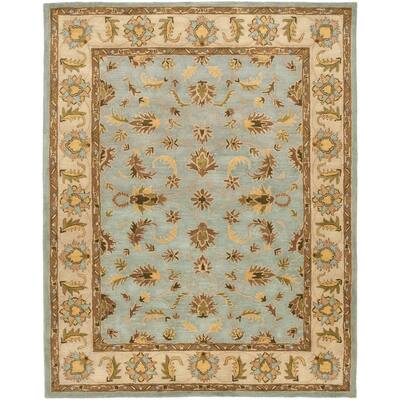 SAFAVIEH Heritage Blue/Beige 9 ft. x 12 ft. Area Rug HG811B-912