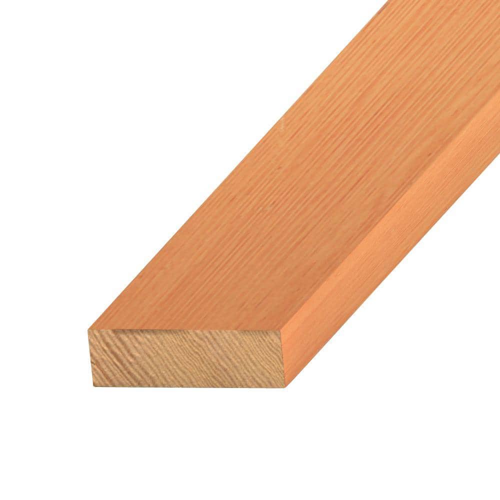3/4 in. x 3-1/2 in. x 8 ft. Douglas Fir Board FG1X4X8 - The Home Depot