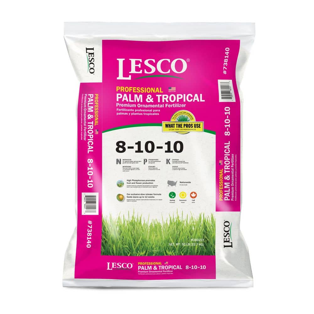 LESCO 8-10-10 Citrus/Palm 50 lbs. 511540 - The Home Depot