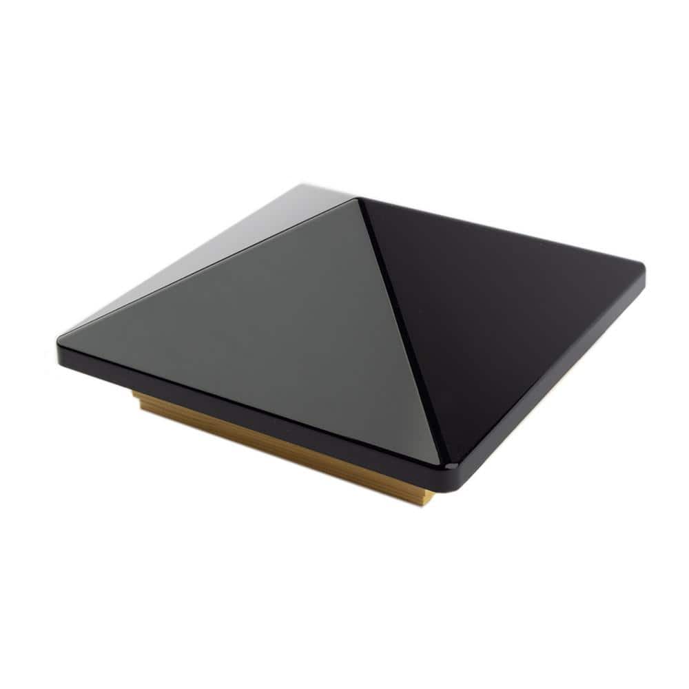 Deckorators 6 in. x 6 in. Victoria Black High Point Pressure Treated ...