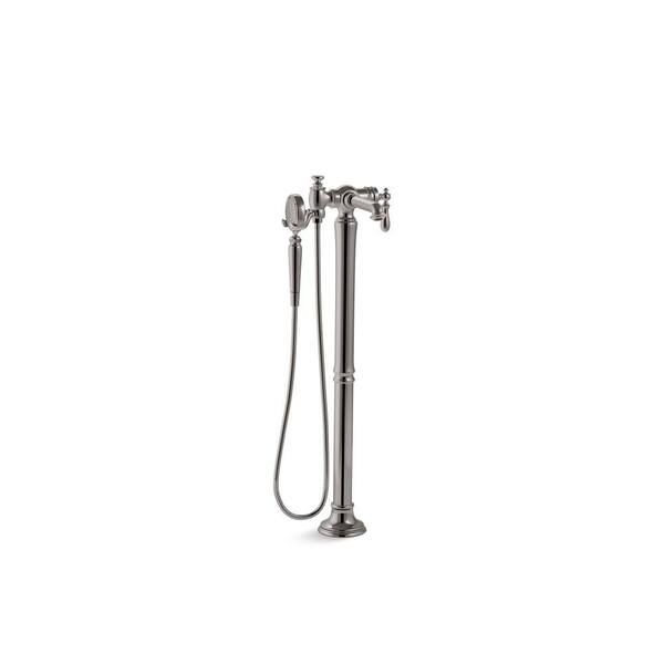 KOHLER Artifacts Floor-Mount Bath Filler Trim With Handshower in ...
