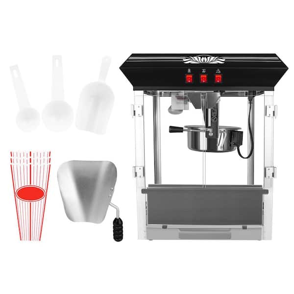 LTMATE 850 W 10 oz. Black Countertop Popcorn Machine HDXH-P820 - The ...