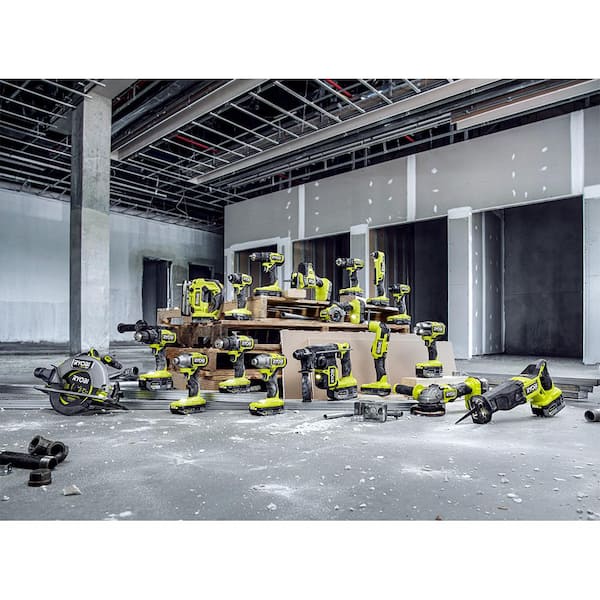 RYOBI ONE+ HP 18V Brushless Cordless Oscillating Multi-Tool with 4.0 Ah ...