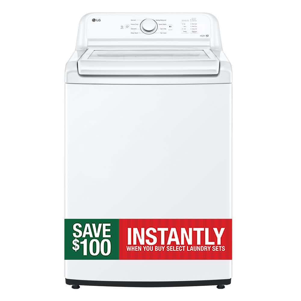 Reviews for LG 4.3 cu. ft. Top Load Washer in White with SlamProof ...