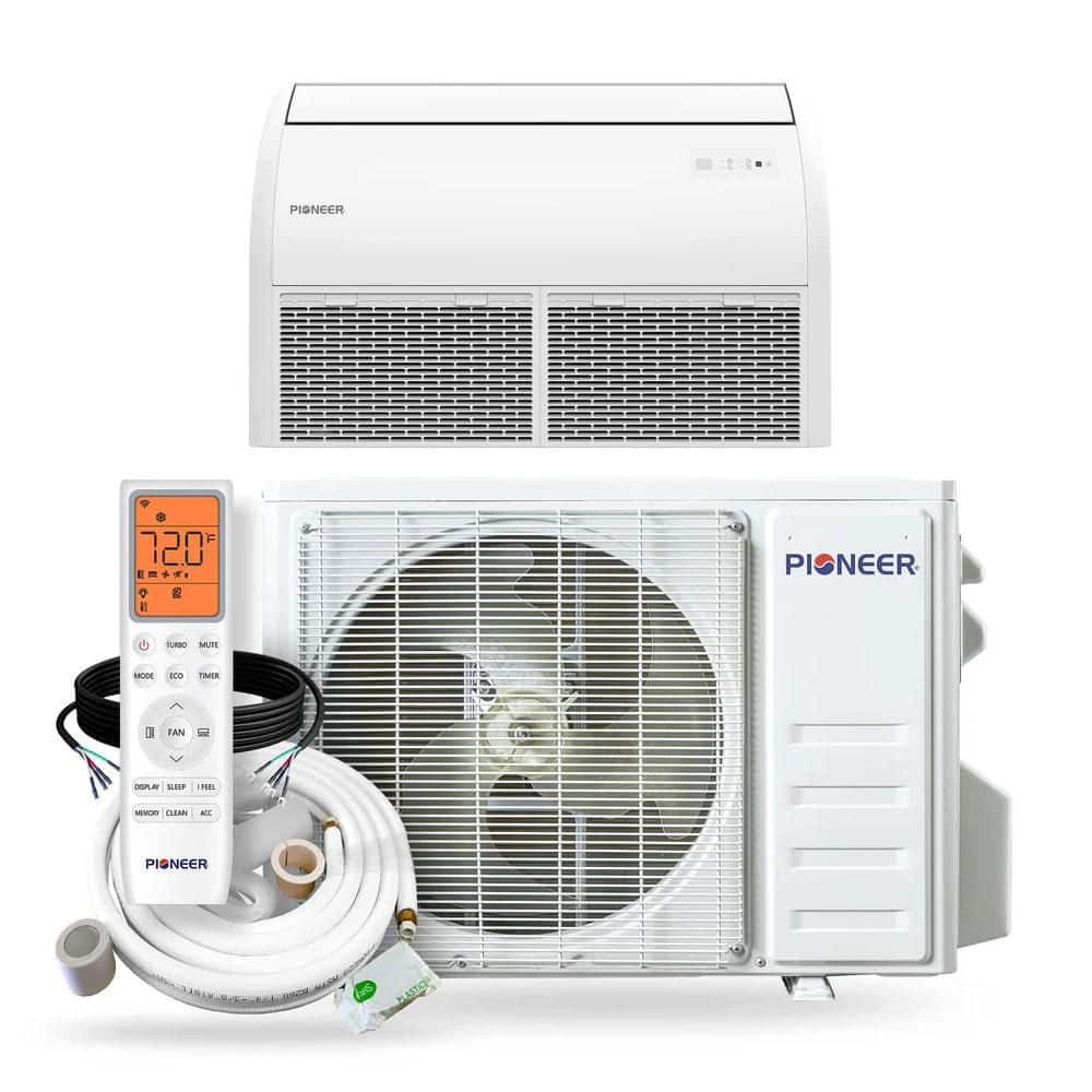 Pioneer 18,000 BTU 1.5 Ton 20.5 SEER Floor/Ceiling Mini-Split Air ...
