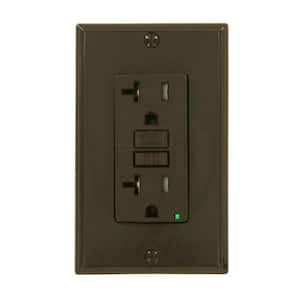 Brown - Electrical Outlets & Receptacles - Wiring Devices & Light ...
