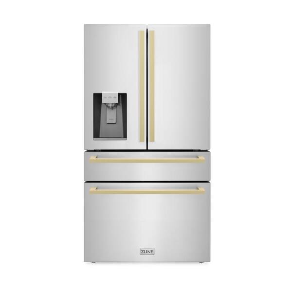 ZLINE Kitchen and Bath Autograph Edition 36 in. 4-Door French Door ...