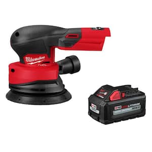 Milwaukee M18 18V Lith-Ion Brushless Cordless FUEL 5 in. Random Orbit ...