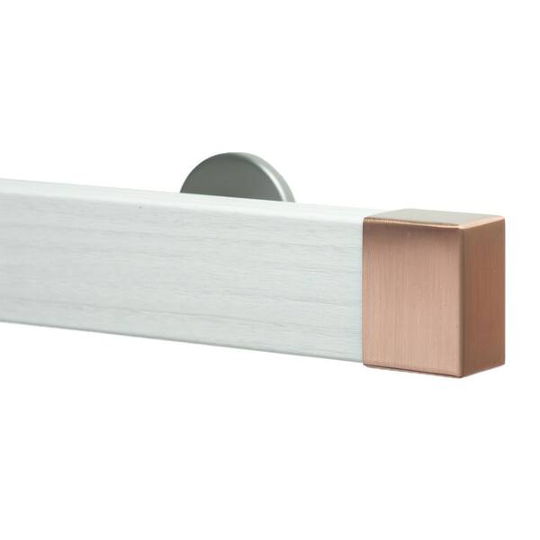 Art Decor Kontur Wood 72 in. Non-Adjustable Single Traverse Window ...