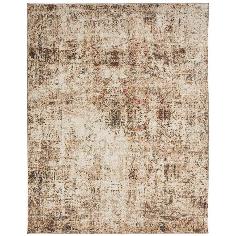 KALATY Sand Tones 10 ft. 2 in. x 12 ft. 6 in. Area Rug TY-672 1014 ...