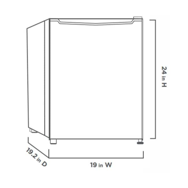 Under Counter Mini Fridge Dimensions - Infoupdate.org
