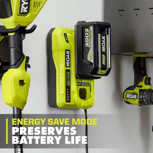 RYOBI ONE+ 18V/40V Dual Platform Charger PCG007 - The Home Depot
