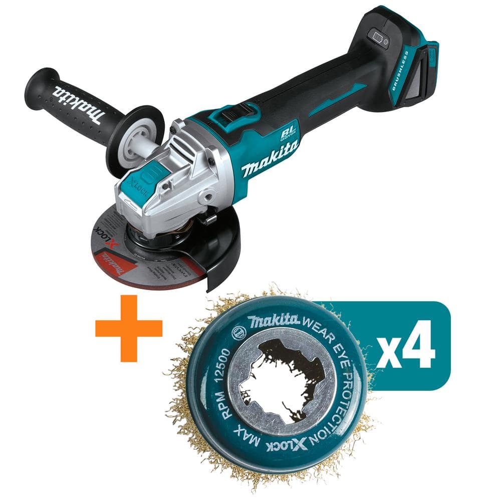 Reviews for Makita 18V LXT Brushless Cordless 4-1/2 in./5 in. X-LOCK ...