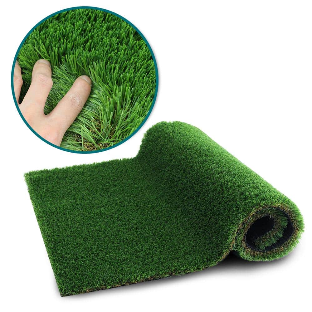 LITA Premium Landscape 8 ft. W x Cut to Length Green Artificial Grass ...