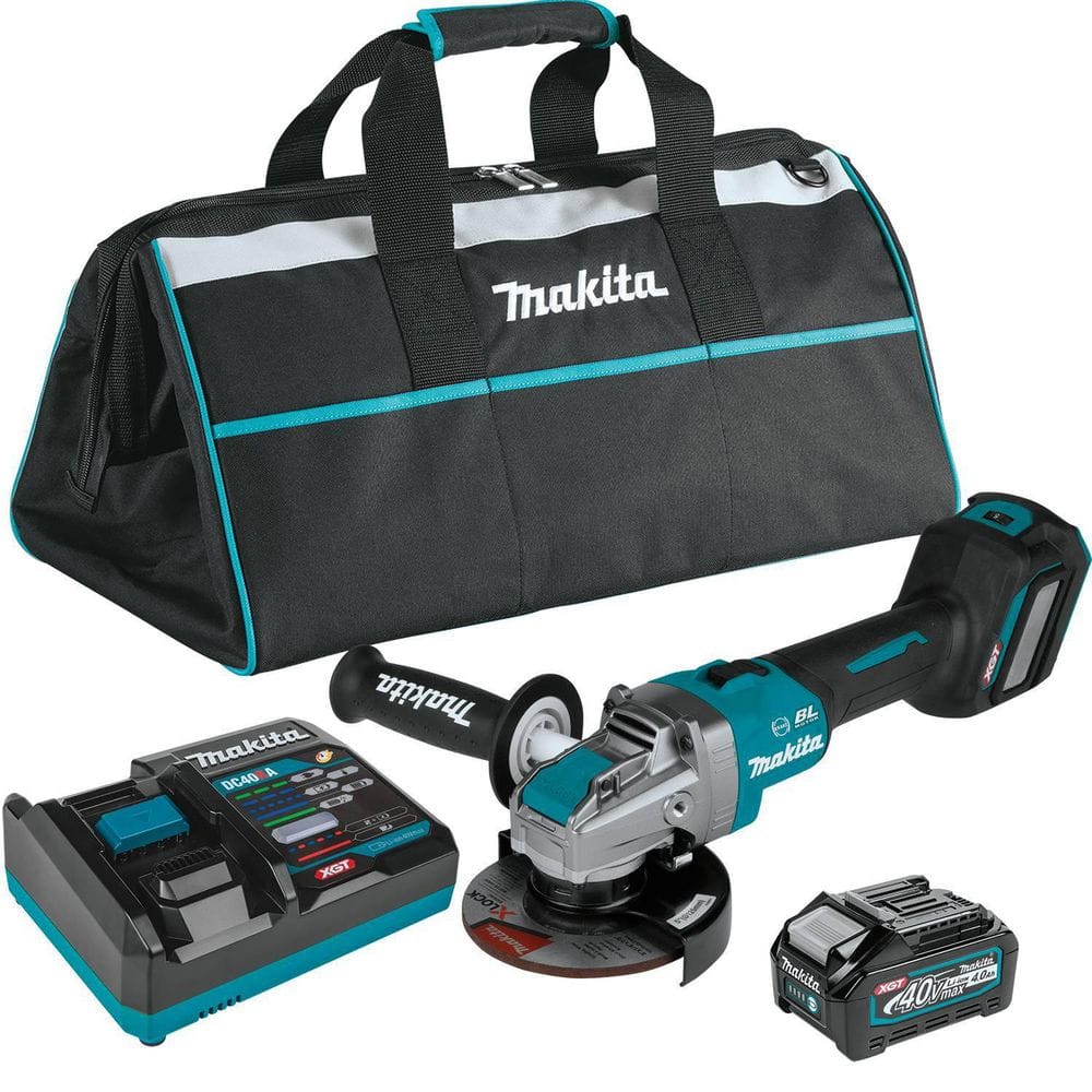 Reviews for Makita 40V max XGT Brushless Cordless 5 in. X-LOCK Angle ...