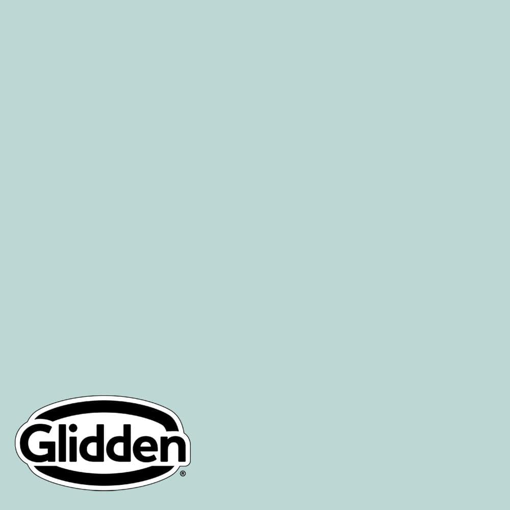 Glidden Premium 1 qt. PPG1142-3 Veridian Green Flat Exterior Latex ...