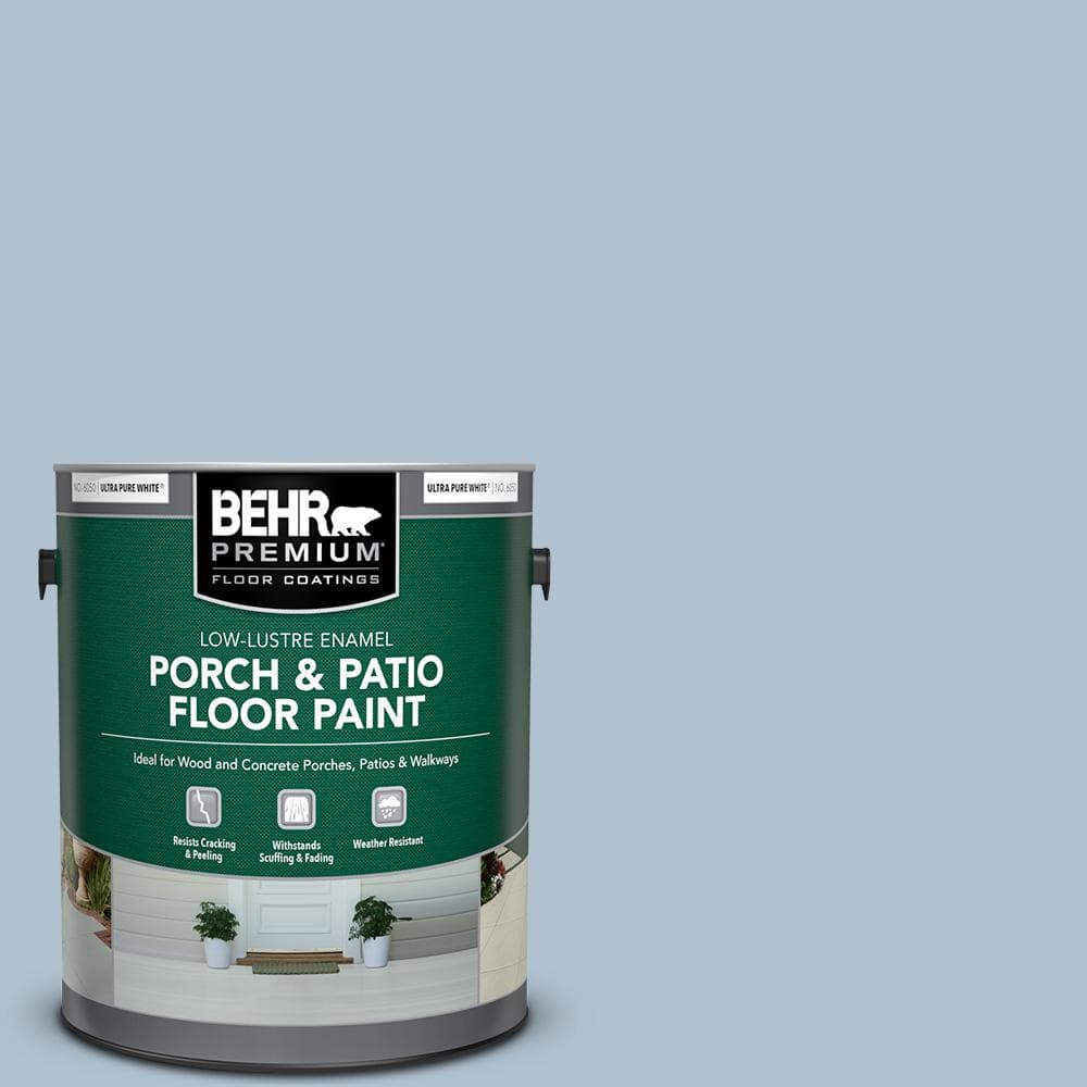 BEHR PREMIUM 1 gal. #S510-2 Boot Cut Low-Lustre Enamel Interior ...