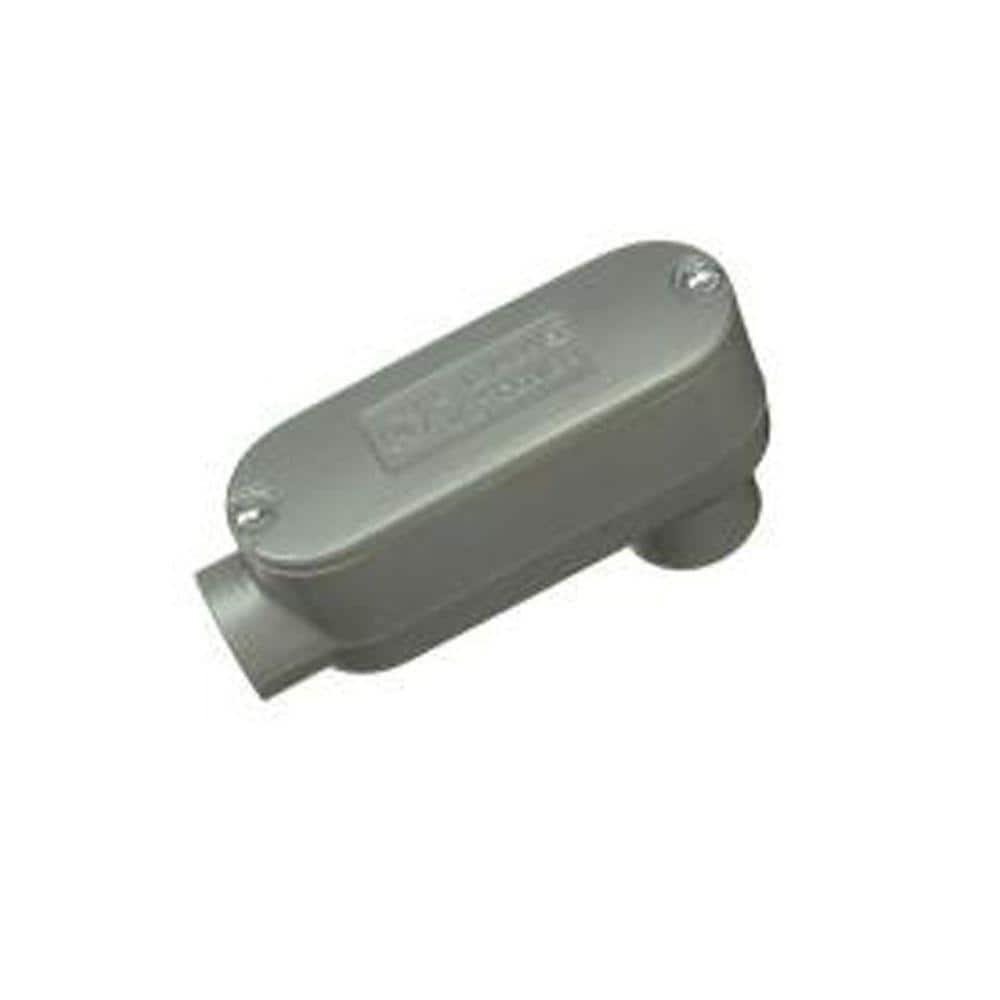 RACO Rigid/IMC 1 in. Type LB Conduit Body EALB-3CG-3 - The Home Depot