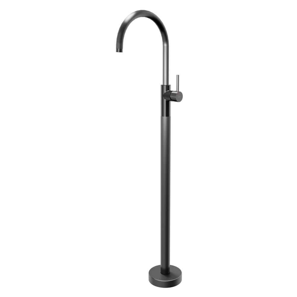 Karran Howick Single Hole Single Handle Freestanding Bathroom Faucet in ...