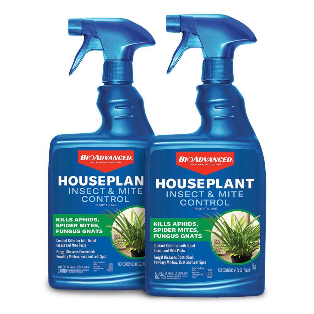 BIOADVANCED Houseplant Insect Killer and Mite Control 24 oz. Ready to ...