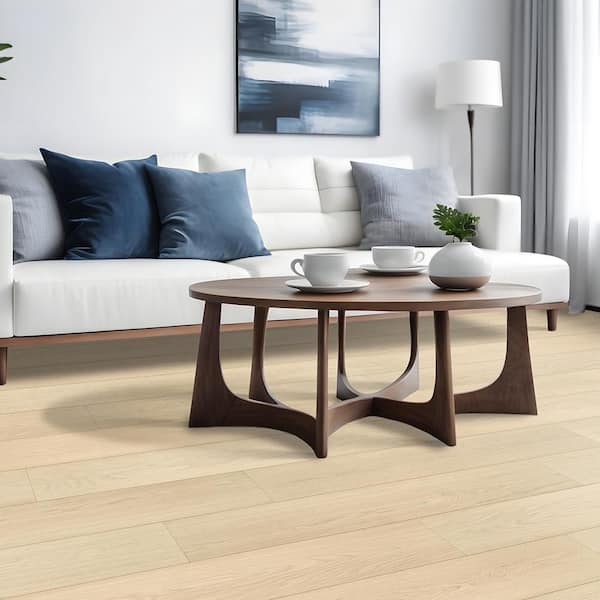 Pergo Outlast+ XL Ivory Ledford Oak 12 mm T x 8.35 in. W x 54.33 in. L ...