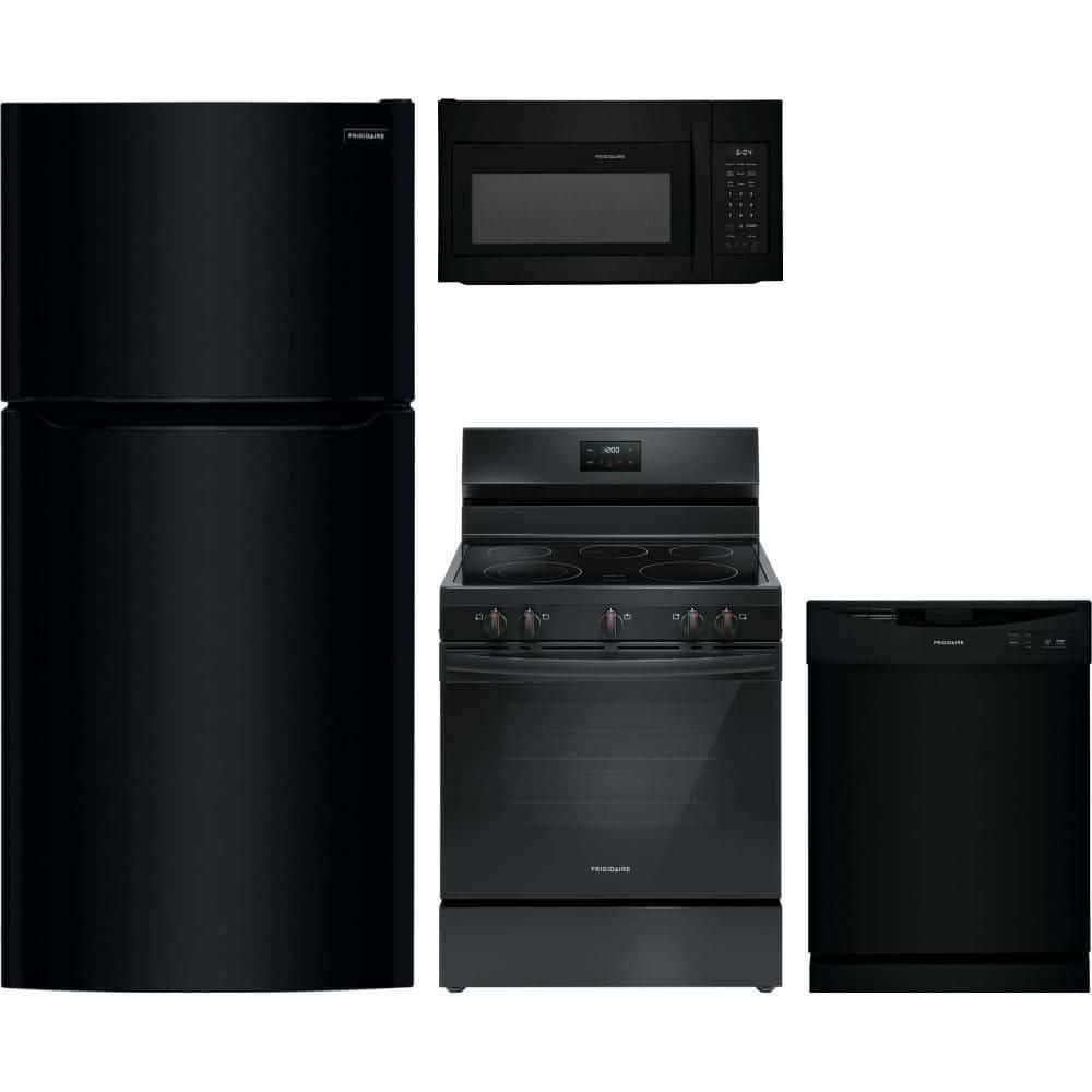 Frigidaire 18 cu. ft. Top Freezer Refrigerator with 5 Burner ...