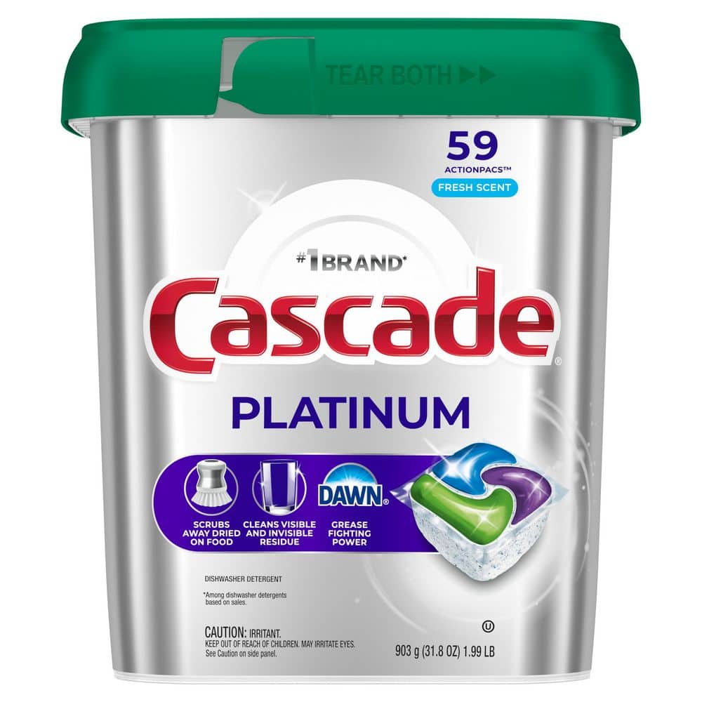 Reviews for Cascade Platinum ActionPacs with Dawn Fresh Scent ...