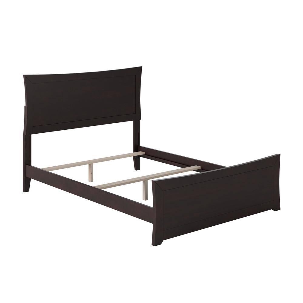 AFI Metro Espresso Full Traditional Bed with Matching Foot Board ...