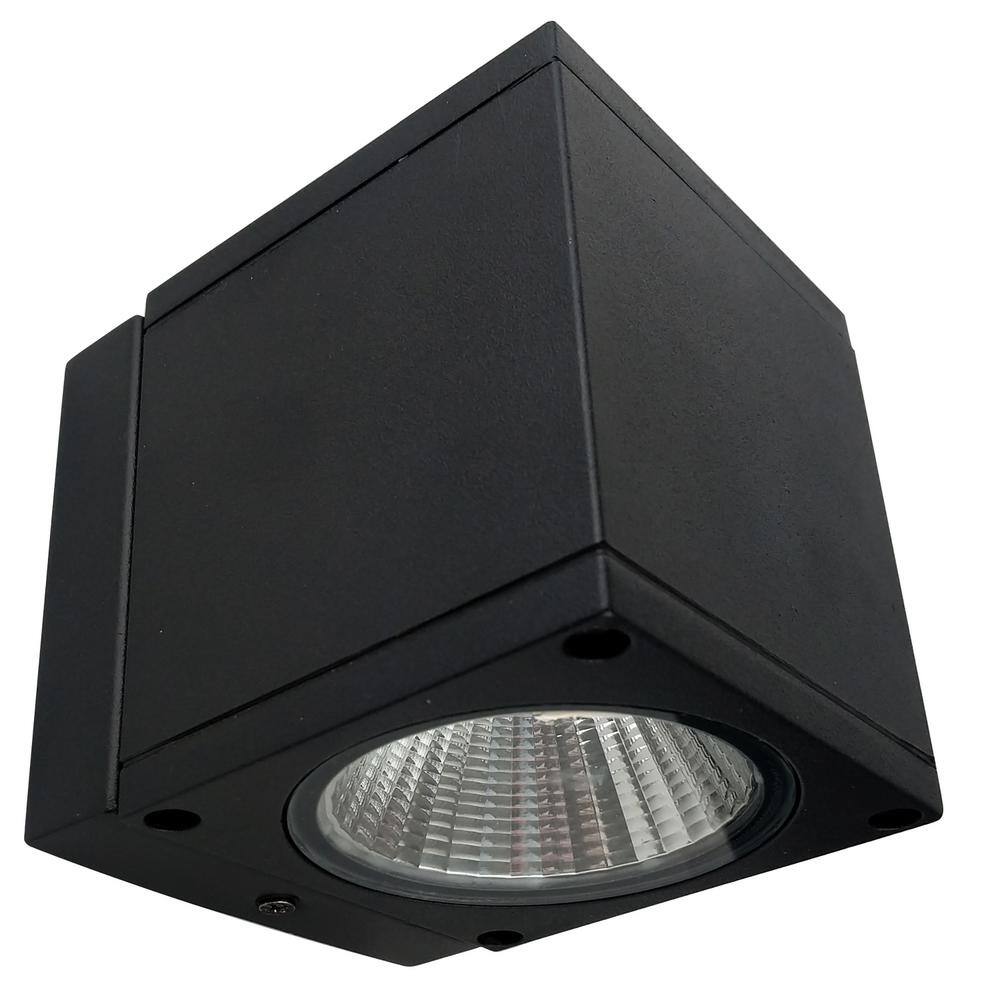 Sunlite 1-Light Black LED Decorative Outdoor Daylight (5000K) Up or ...
