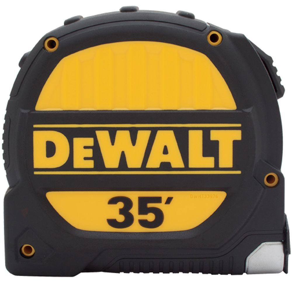 DEWALT 35 Ft X 1 1 4 In Tape Measure DWHT33976S The Home Depot DEWALT 35 Ft X 1 1 4 In Tape Measure DWHT33976S The Home Depot