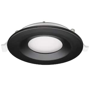 Commercial Electric 4 in. Adjustable CCT Integrated LED Canless ...