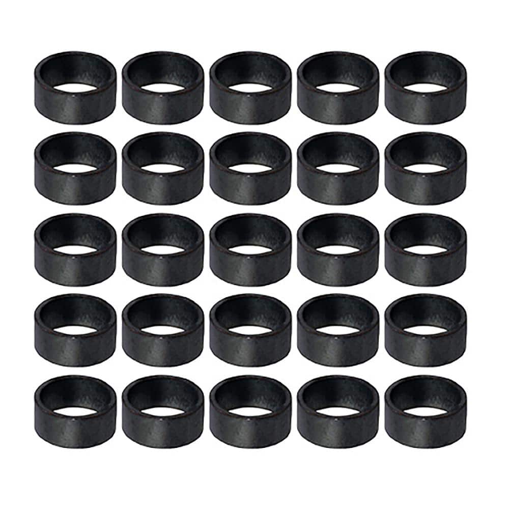 PLUMBFLEX 3/8 in. Copper Pex Tubing Crimp Ring Pipe Fittings (25-Pack ...