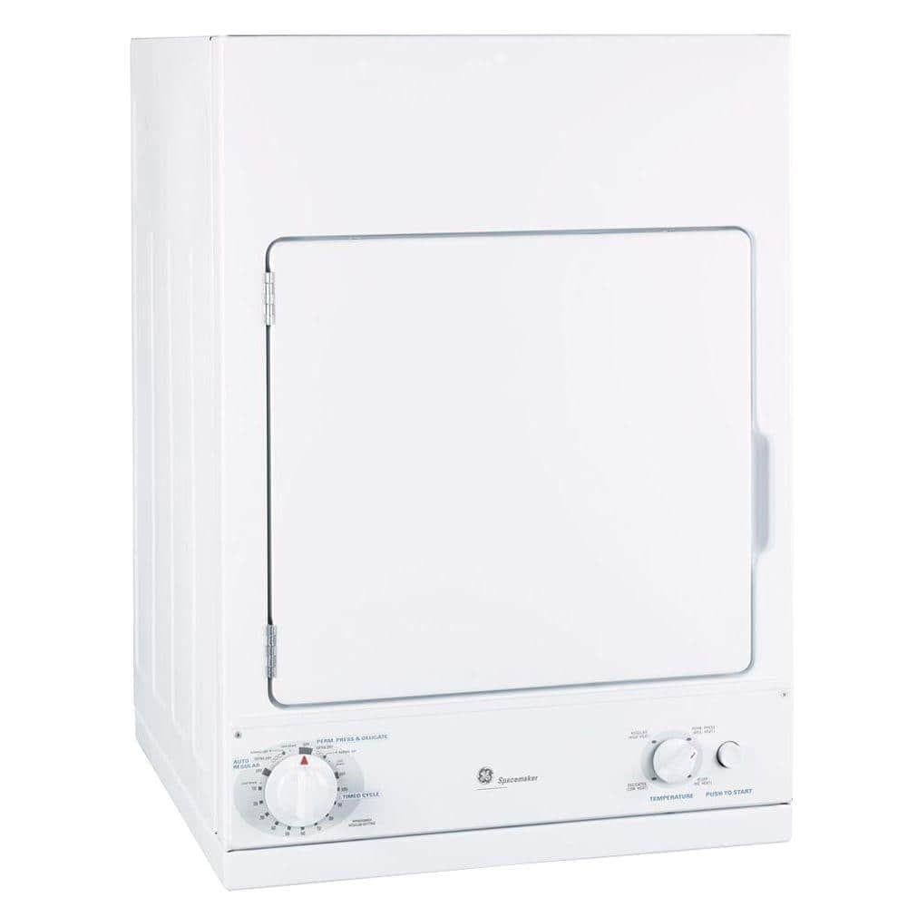 Generic 3.6 cu. ft. 240-Volt White Stackable Electric Vented Stationary ...