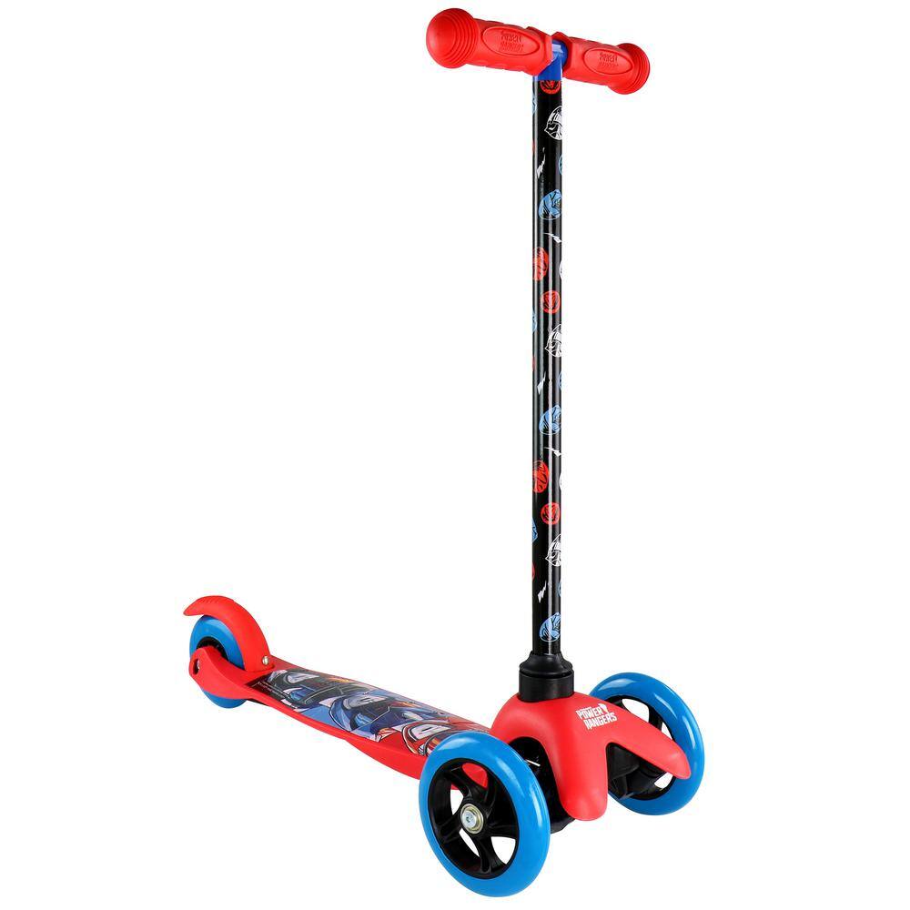 SABAN'S POWER RANGERS 3-Wheel Tilt and Turn Scooter 985119036M - The ...
