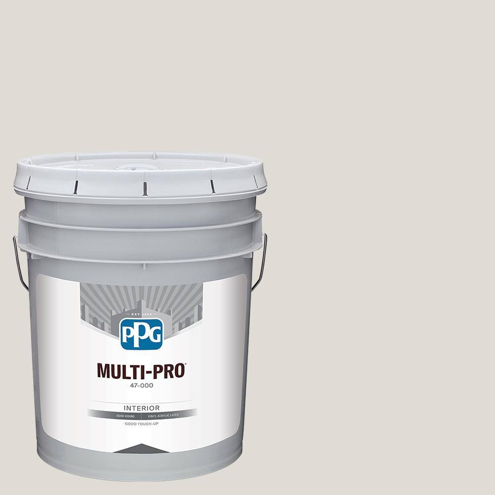 MULTI-PRO 5 gal. PPG1006-2 Shark Semi-Gloss Interior Paint PPG1006-2MP ...