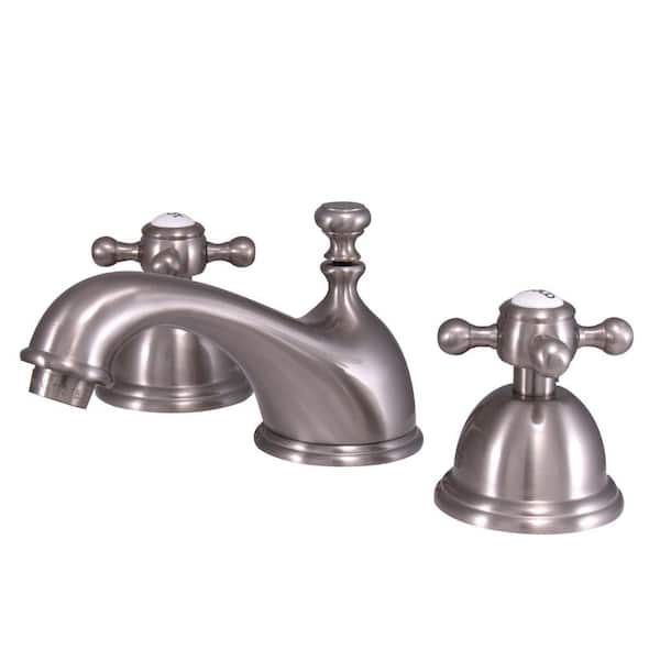 Kingston Brass Vintage 8 In Widespread 2 Handle Bathroom Faucets With