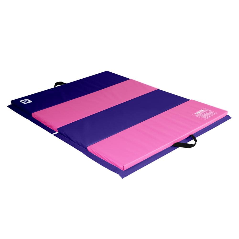 We Sell Mats Purple-Pink 48 in. W x 72 in. L x 2 in T Vinyl Personal ...