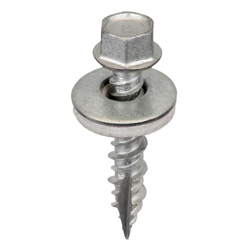 Acorn Hardware #9 X 1 inch Galvanized Hex Metal to Wood Screws (Bag of ...