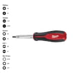 Milwaukee 11-in-1 Multi-Tip Screwdriver with ECX Driver Bits 48-22-2760 ...