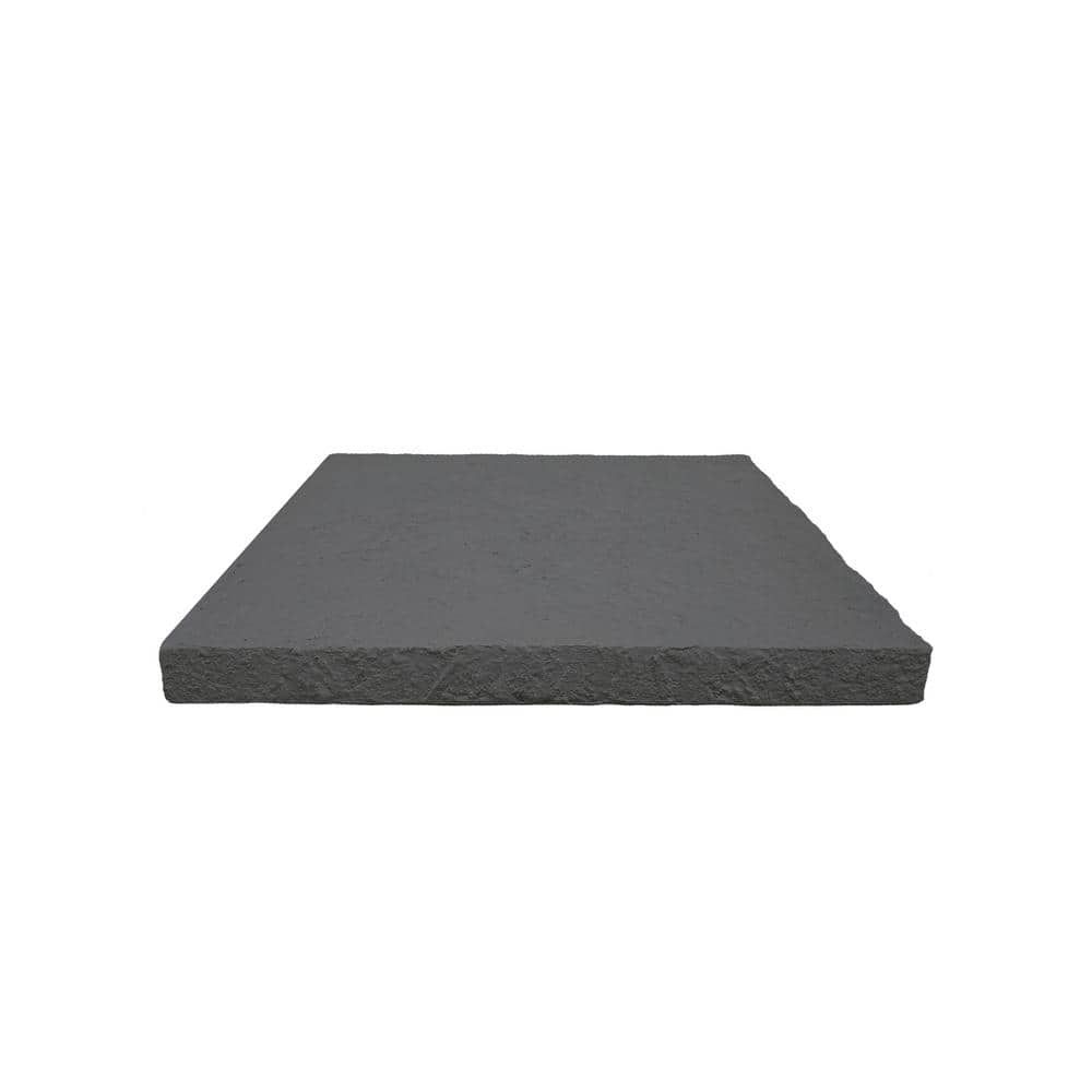 GenStone Keystone 23 in. x 23 in. Faux Stone Flat Column Cap Siding ...