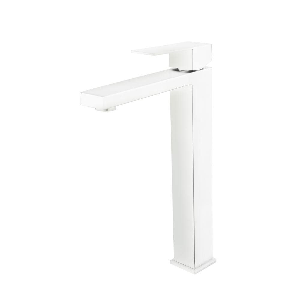 Flynama Single Handle Vessel Sink Faucet with Pop Up Drain Stopper and ...