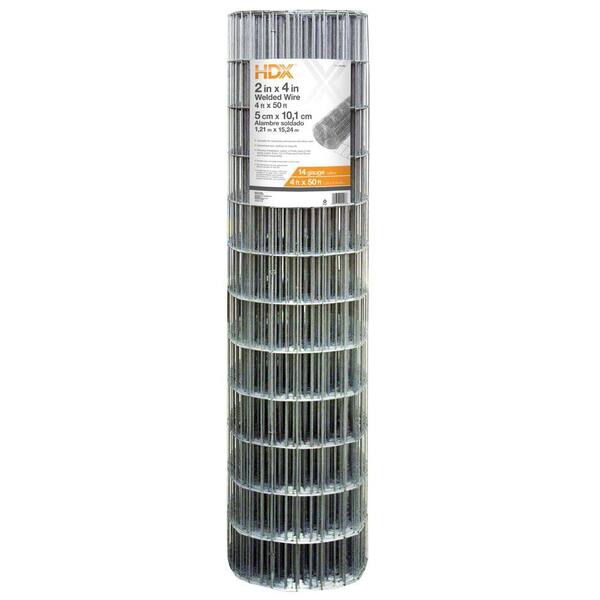 YARDGARD 0.5 in. x 1 in. x 2 ft. x 25 ft. 16-Gauge Galvanized Steel ...